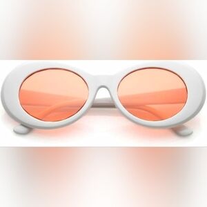 Accessories | Clout Goggles Oval Bold Retro Mod Kurt Cobain Sunglasses ...